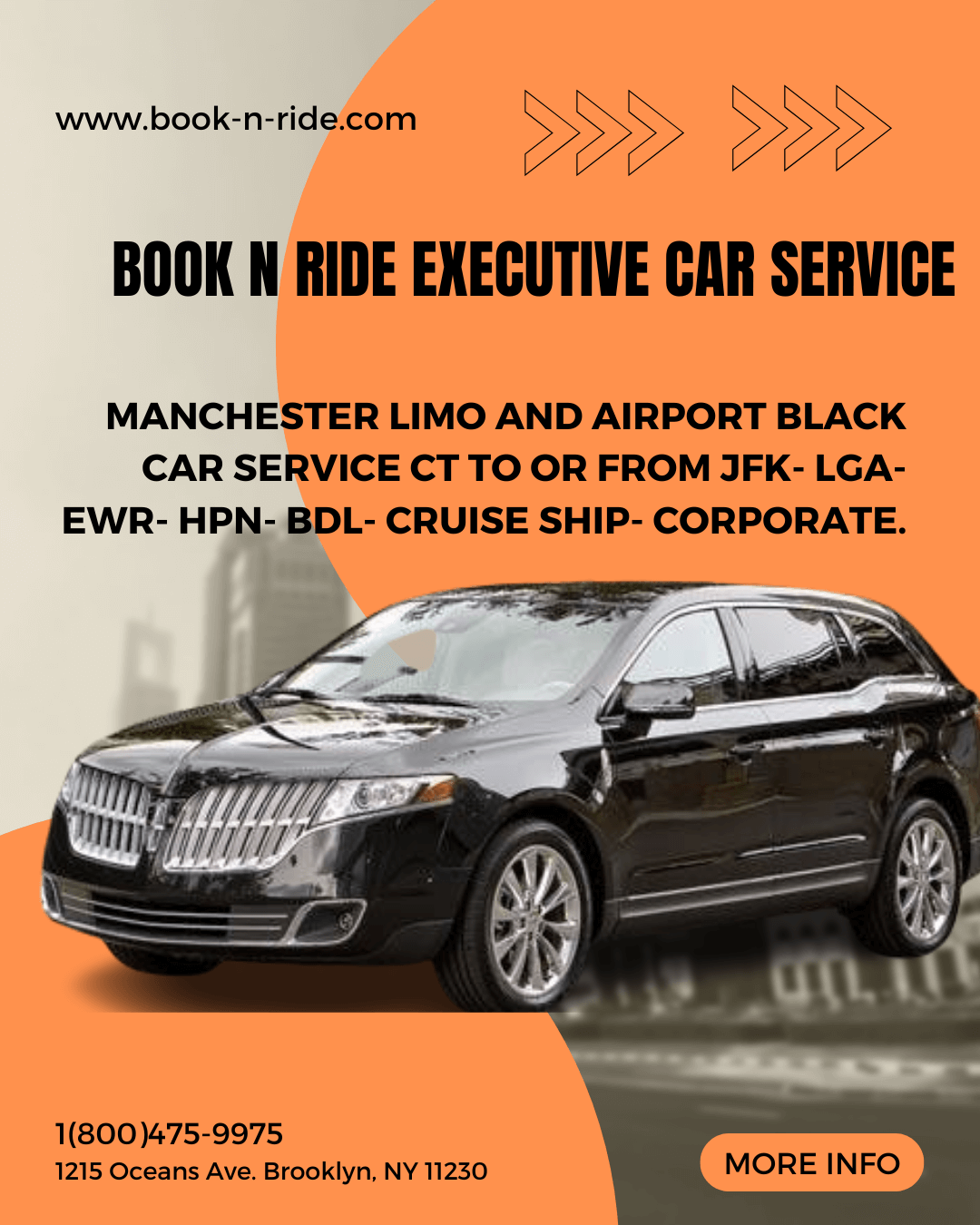 Manchester CT Limo Service | JFK- LGA- EWR- HPN - Corporate